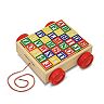 Melissa & Doug ABC Block Cart