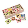 Melissa & Doug Self-Correcting Numbers Wood Puzzle