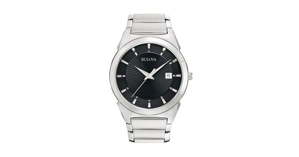 Bulova Dress Classic Stainless Steel Watch - 96B149 - Men
