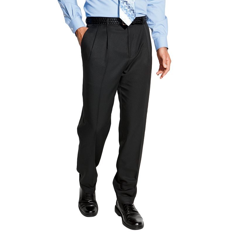 Men's Croft & Barrow® Classic-Fit Pleated No Iron Microfiber Dress Pants