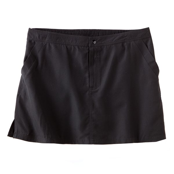 Plus Size Croft And Barrow® Fit For You Hip Minimizer Solid Skirtini Bottoms