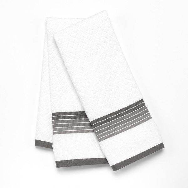 Food Network™ Ombre 2-pk. Antimicrobial Kitchen Towels