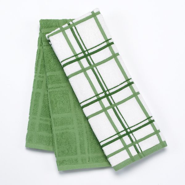 Food Network™ Plaid 2-pk. Kitchen Towels