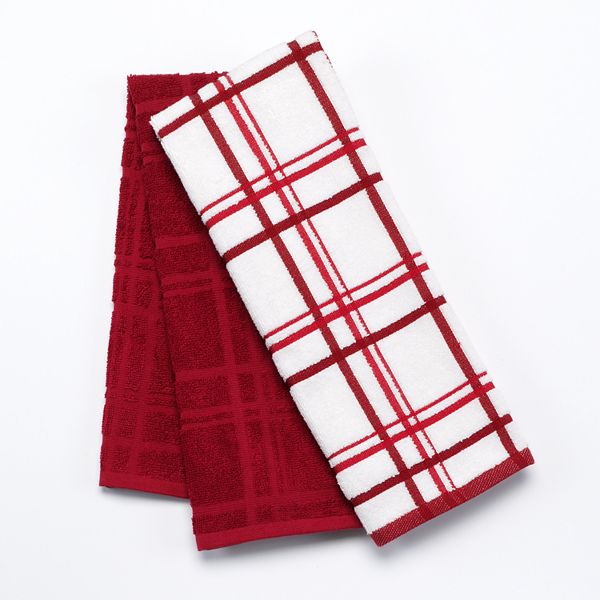 Food Network™ Plaid 2-pk. Kitchen Towels