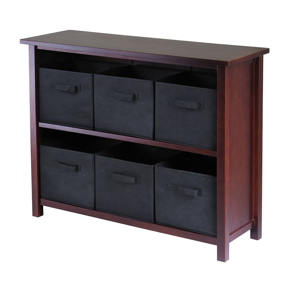 Winsome Verona 6-Bin Storage Shelf
