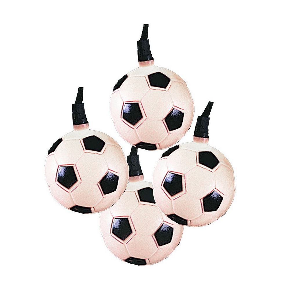 Kurt Adler Soccer Ball String Light Set