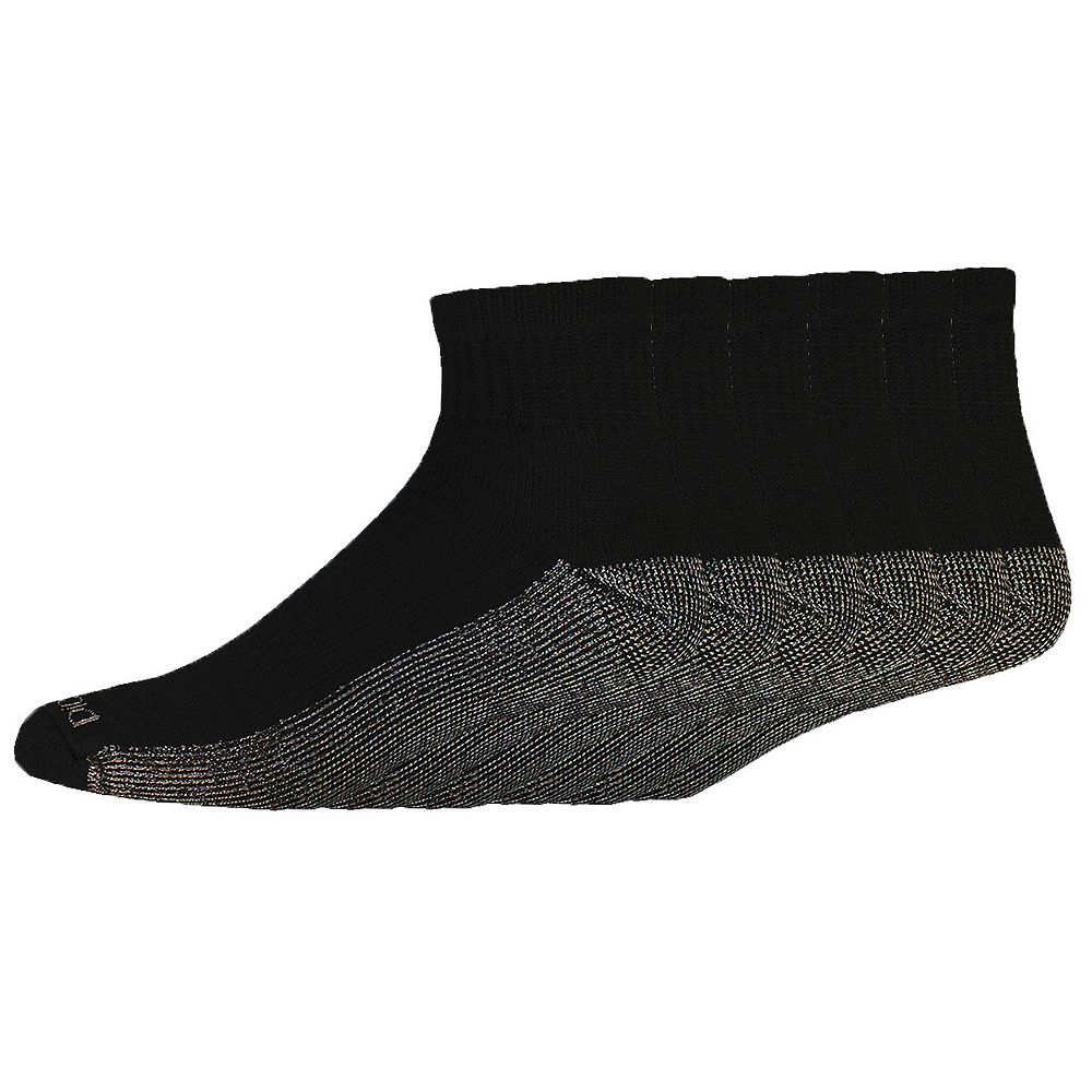 Men's Dickies 6-pack Dri-Tech Comfort Moisture-Control Quarter Crew Socks
