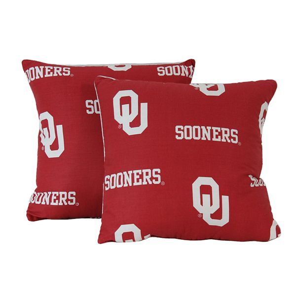 Oklahoma Sooners Decorative Pillow Set