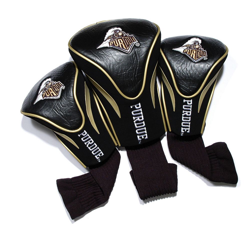 Team Golf Purdue Boilermakers 3-pc. Contour Head Cover Set
