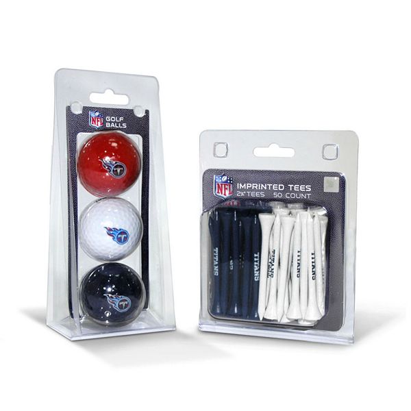 Team Golf Tennessee Titans Ball & Tee Set