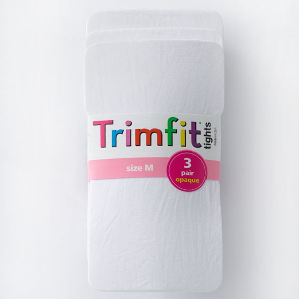 Girls Trimfit 3-pk. Opaque Tights