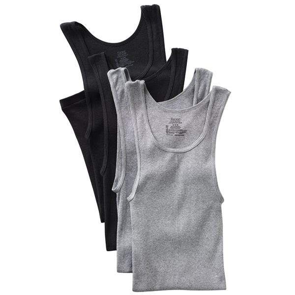 Men's Hanes Classics 4-pk. ComfortSoft Tanks
