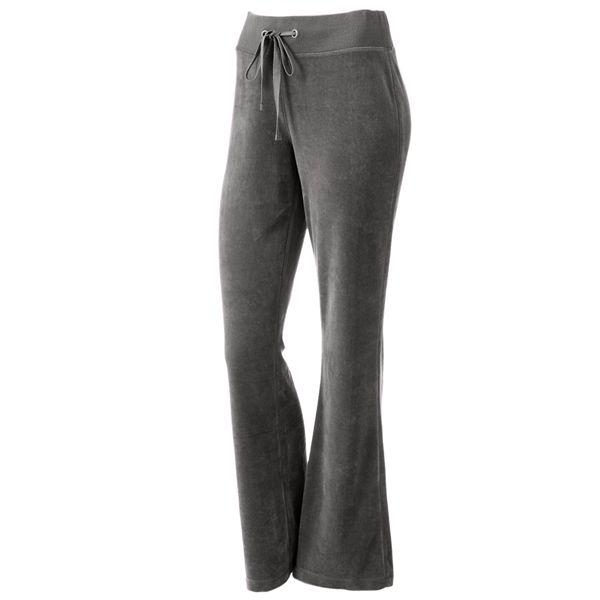 Tek Gear® Fit And Flare Velour Pants