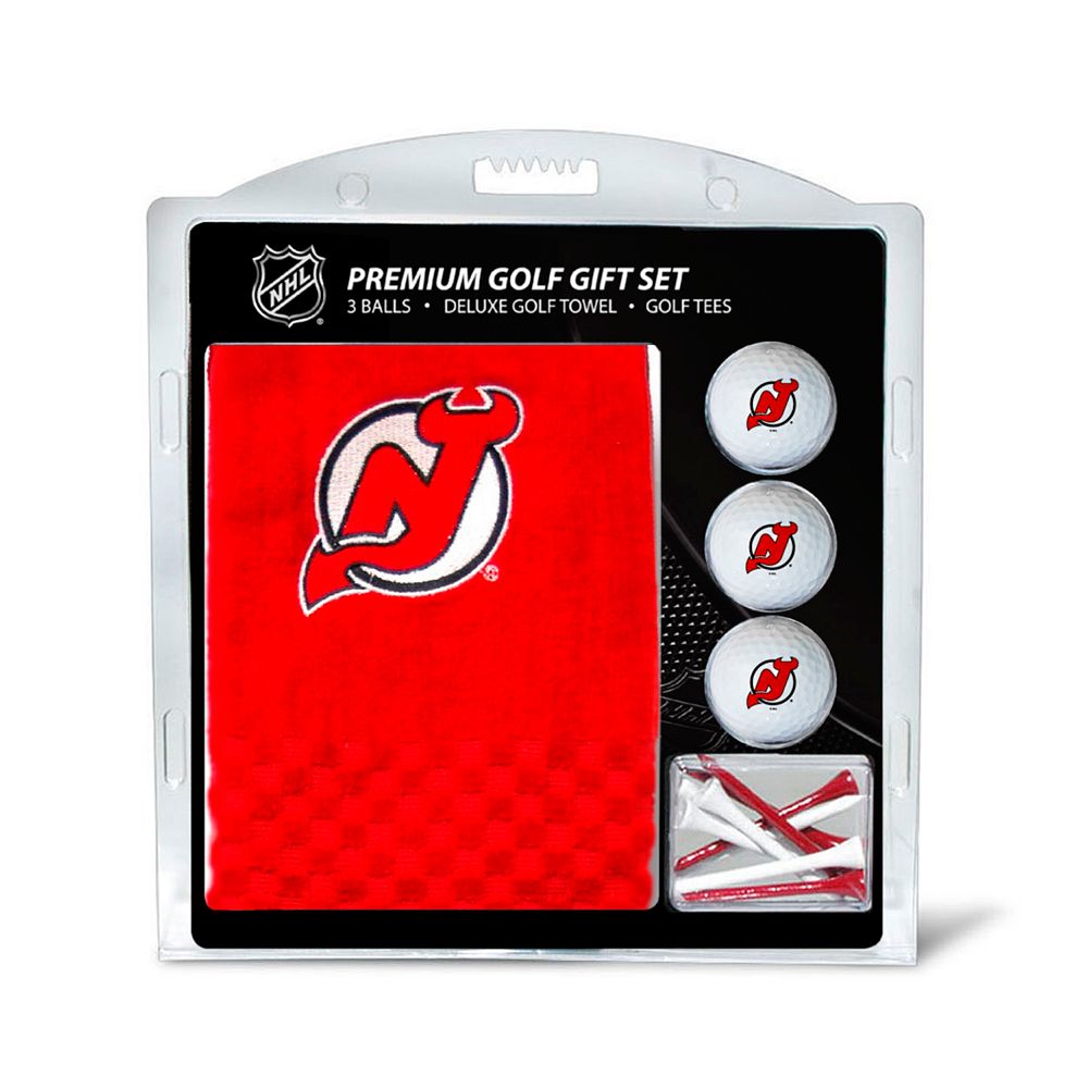 Team Golf New Jersey Devils Embroidered Towel Gift Set