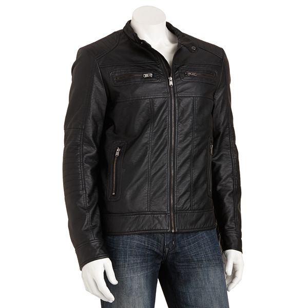 Marc Anthony Slim-Fit Motorcycle Jacket - Men
