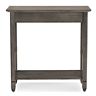 Leick Furniture Rustic Slate Finish Console Table