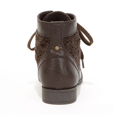 Unionbay Crocheted Ankle Boots - Women
