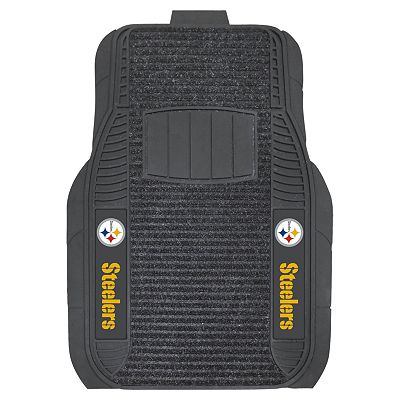 FANMATS 2 pk. Pittsburgh Steelers Deluxe Car Floor Mats