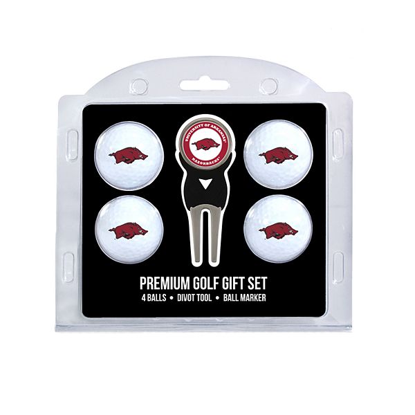Arkansas Razorbacks 6-Piece Golf Gift Set