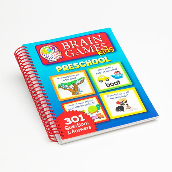 Brain Games Kids Preschool Activity Book