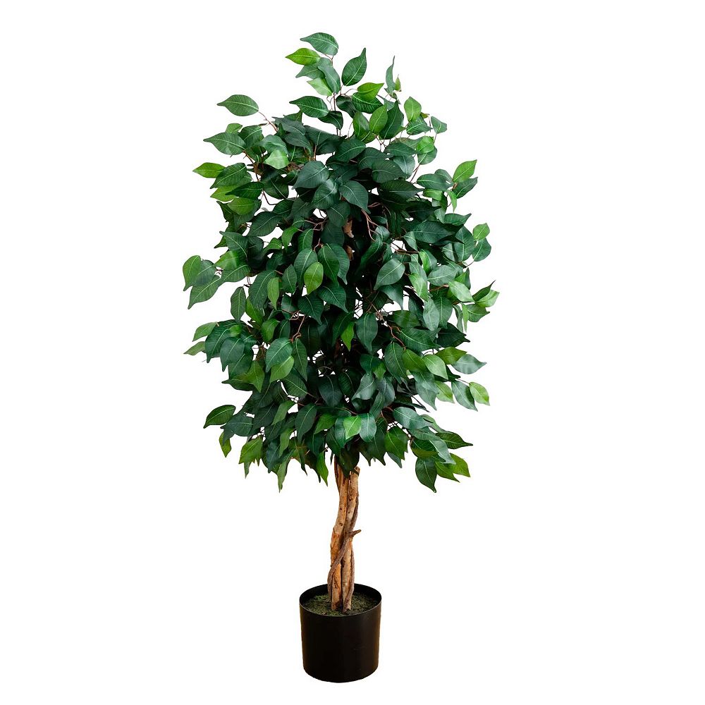 nearly natural 4-ft. Silk Ficus Tree