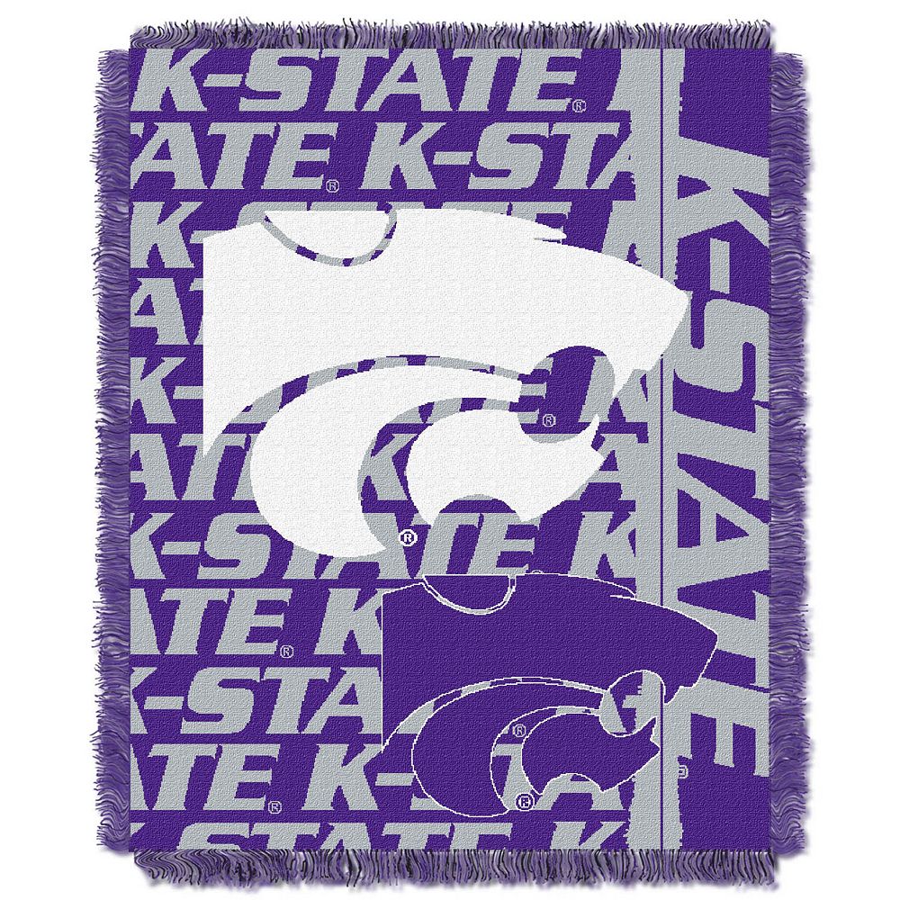 Kansas State Wildcats Jacquard Throw Blanket by Northwest