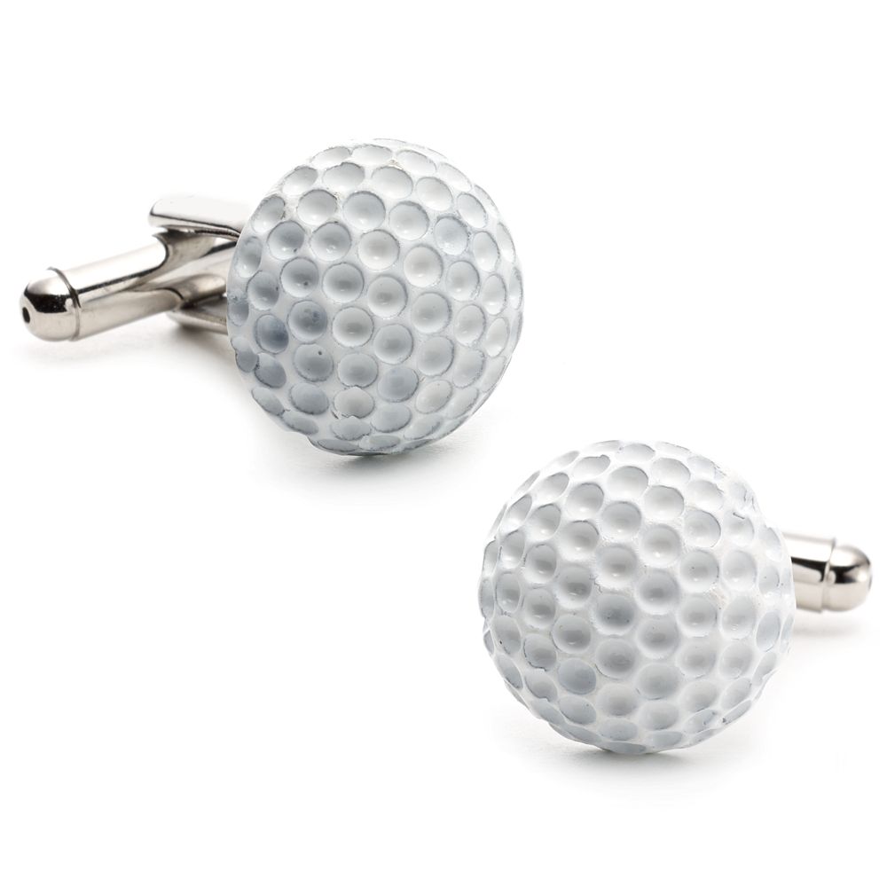 Men's Cuff Links, Inc. Enamel Golf Ball Cuff Links