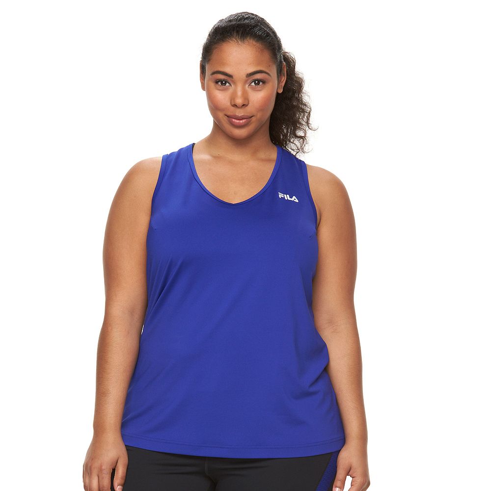 Plus Size FILA SPORT® Core Essential Workout Tank Plus Size FILA SPORT® Core Essential Workout Tank