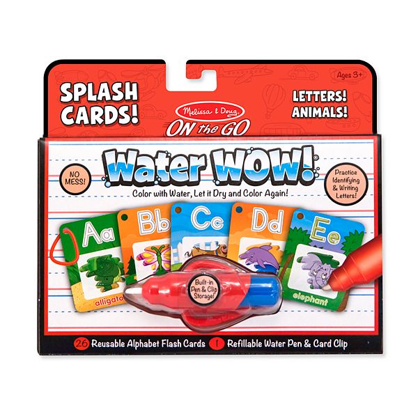 Melissa & Doug Alphabet Splash Cards