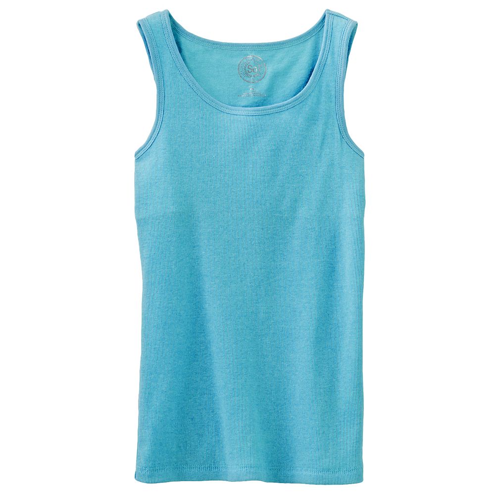 SO® Ribbed Tank - Girls 7-16