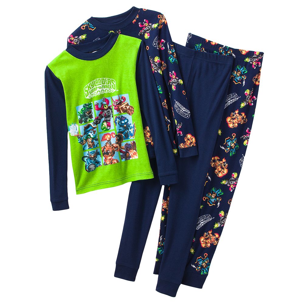 Boys 8-20 Skylanders Swap Force 4-pc. Pajama Set