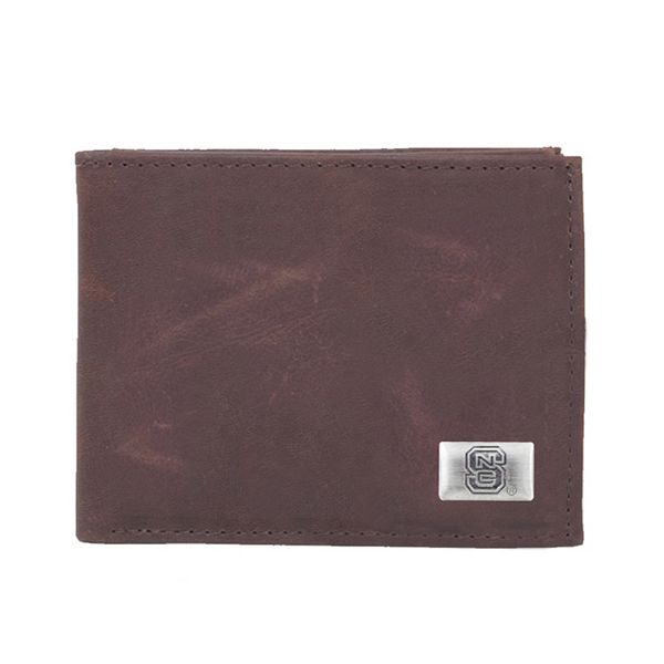 North Carolina State Wolfpack Leather Bifold Wallet