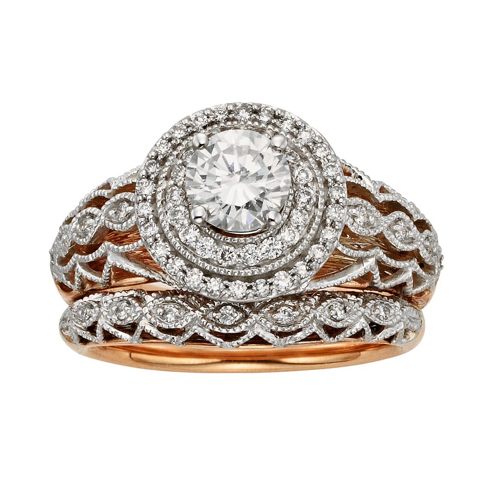 The Regal Collection Diamonds & Lace Round-Cut IGL Certified Diamond ...