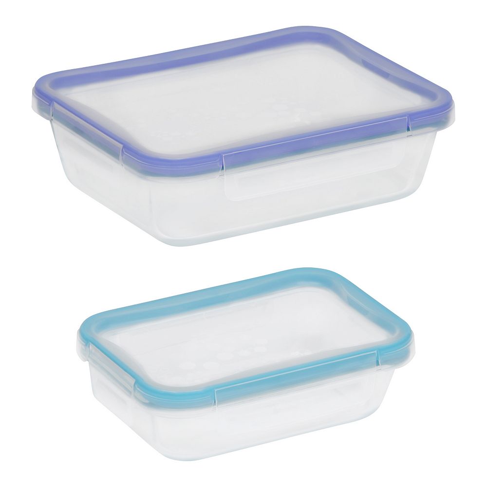 Snapware Total Solution Pyrex 4-pc. Rectangular Food Storage Set