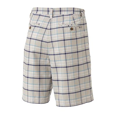 Croft & Barrow® Oxford Plaid Easy-Care Flat-Front Shorts - Men