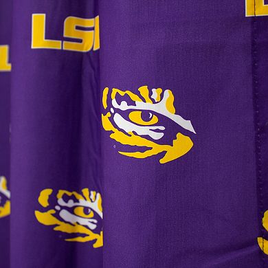 College Covers LSU Tigers Printed Shower Curtain Cover