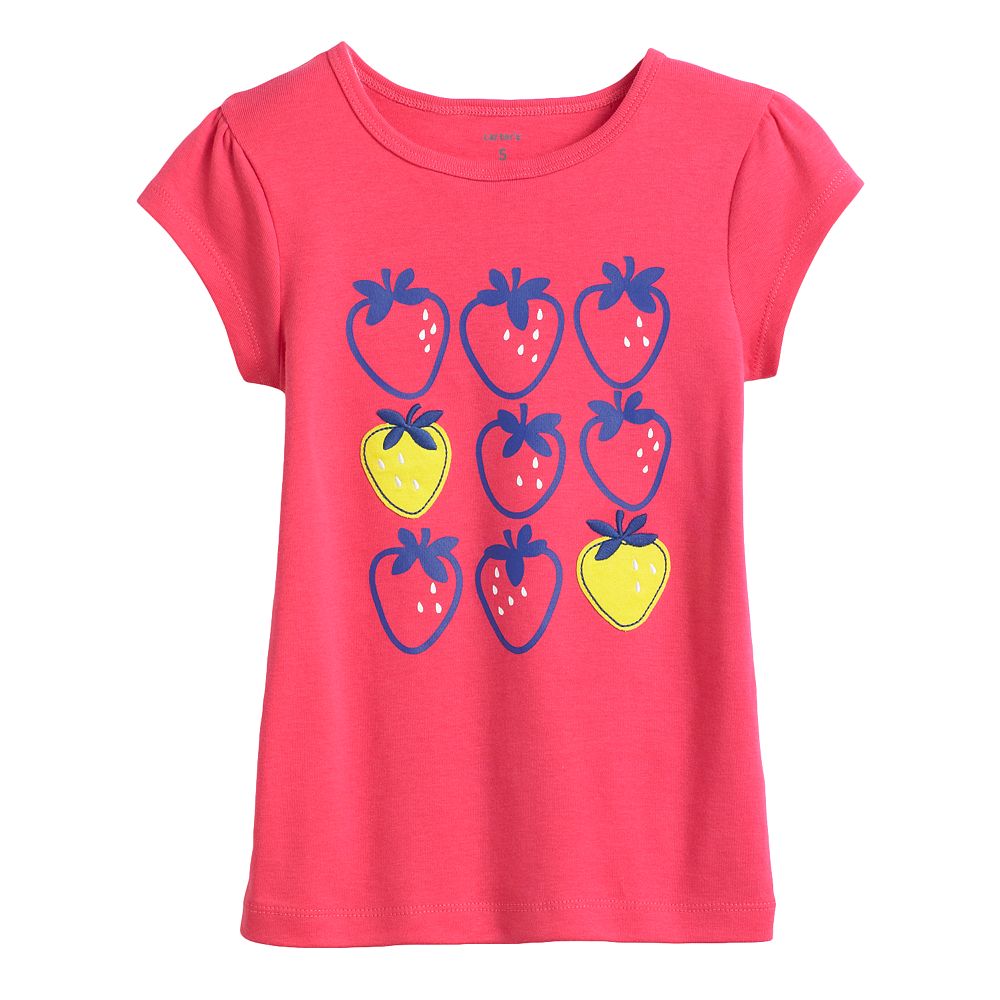 Carter's Strawberry Tee - Girls 4-6x
