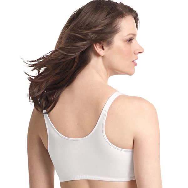 Playtex Bra 18 Hour Sensationally Sleek Full Figure Full Coverage Wireless Racerback Bra 4930