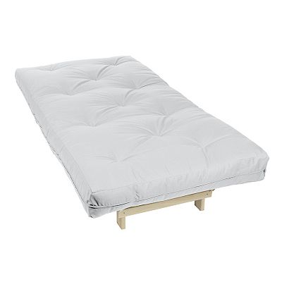 Mozaic 10 In. Futon Mattress Ivory Queen