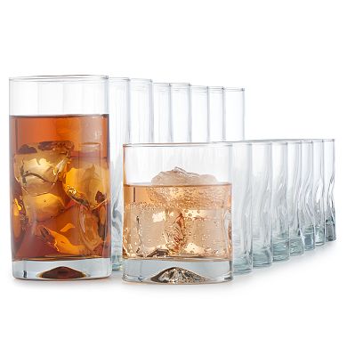 Food Network™ 16-pc. Pinch Glassware Set