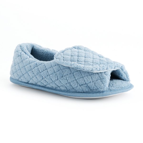 MUK LUKS Women's Peep-Toe Slippers