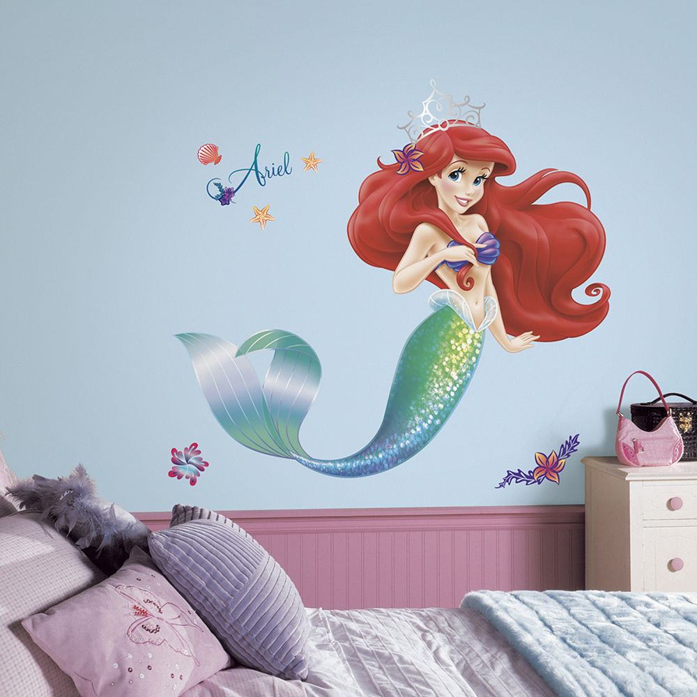 Disney The Little Mermaid Ariel Peel & Stick Wall Stickers
