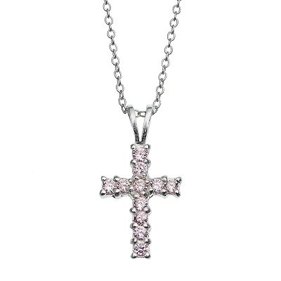 Kohls gold cross necklace store