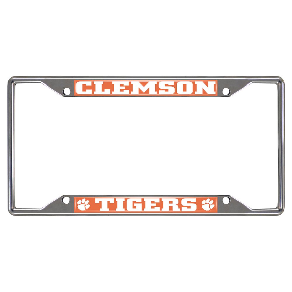 Clemson Tigers License Plate Frame