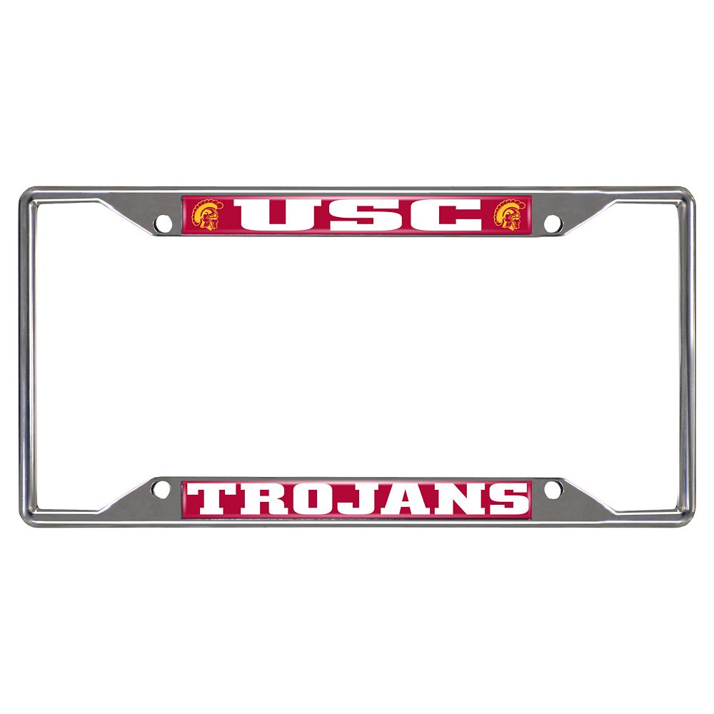 USC Trojans 4-Screw License Plate Frame