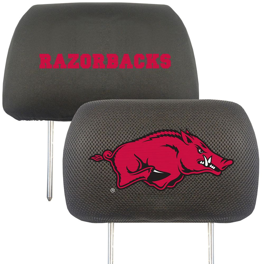 Arkansas Razorbacks 2-pc. Head Rest Covers