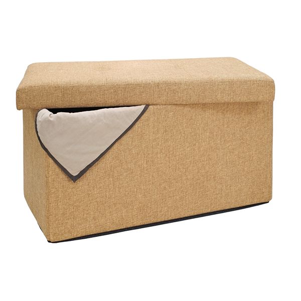 Simplify Folding Storage Ottoman