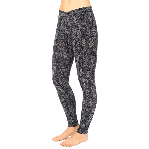 Cuddl Duds Softwear Stretch Leggings Womens