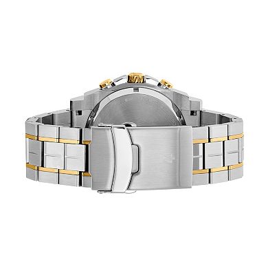 Bulova Men's Precisionist Two Tone Stainless Steel Chronograph Watch ...