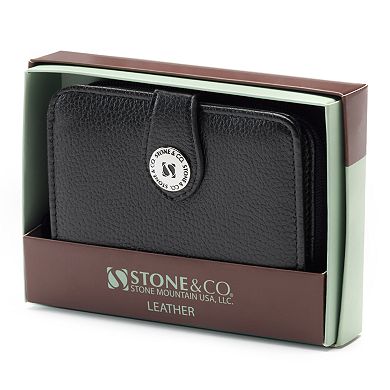 Stone & Co. Leather Small Indexer Wallet